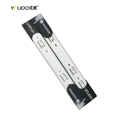 Buy Youdo 3-fold 45mm Width Full Extension Ball Bearing Slide Drawer ...