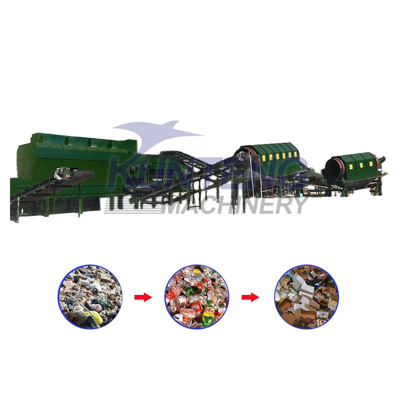 Buy Urban Landfill Waste Drum Screening Machine, Solid Waste Drum ...