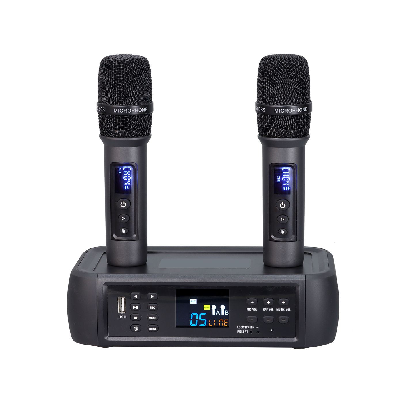 Buy Universal Dsp Anti Whistling Reverb Bluetooth Wireless Microphone from Guangzhou aVoice ...