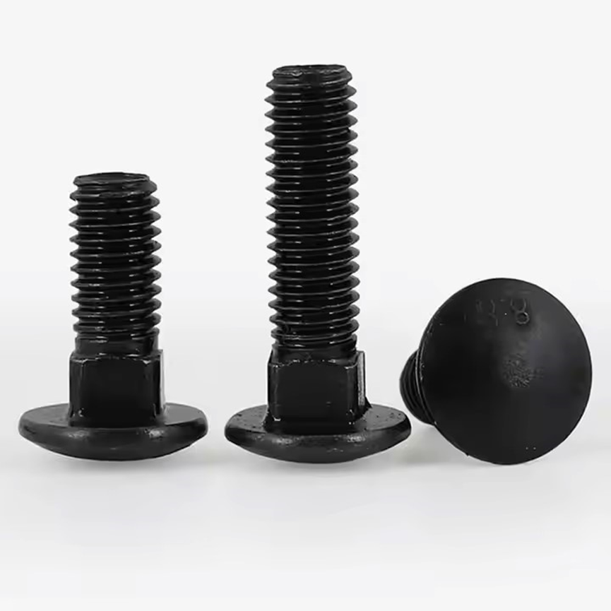 Buy M4 M5 M6 M8 M10 M12 Din603 304 Stainless Steel Round Head Square ...