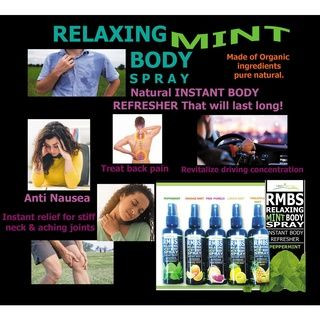 Buy Relaxing Mint Body Spray from Lmjean skin care products ...