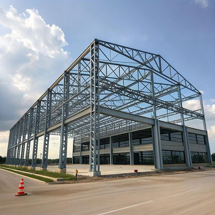 Buy Multilayer Steel Factory Building 3-floor Steel Frame House Metal ...