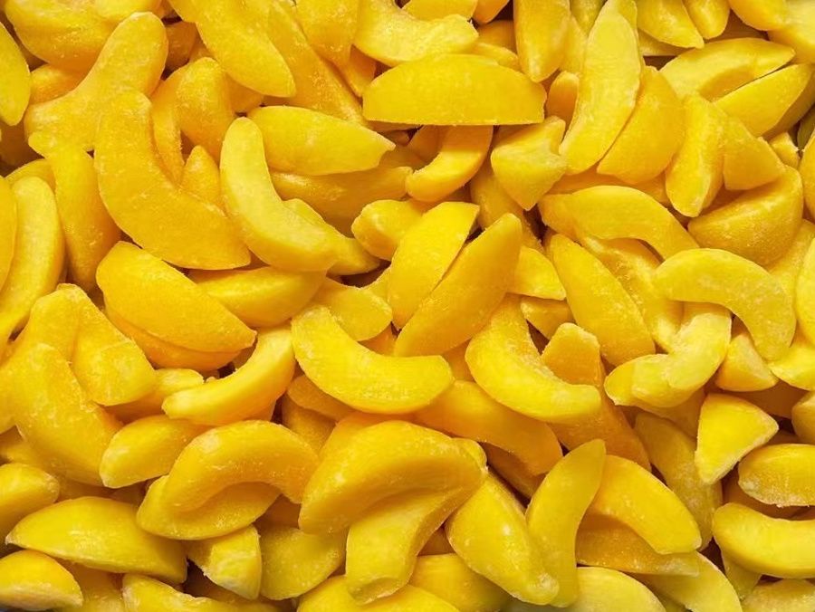 Buy Frozen Yellow Peach Iqf Peaches Frozen Fruits Guohai Peach from ...