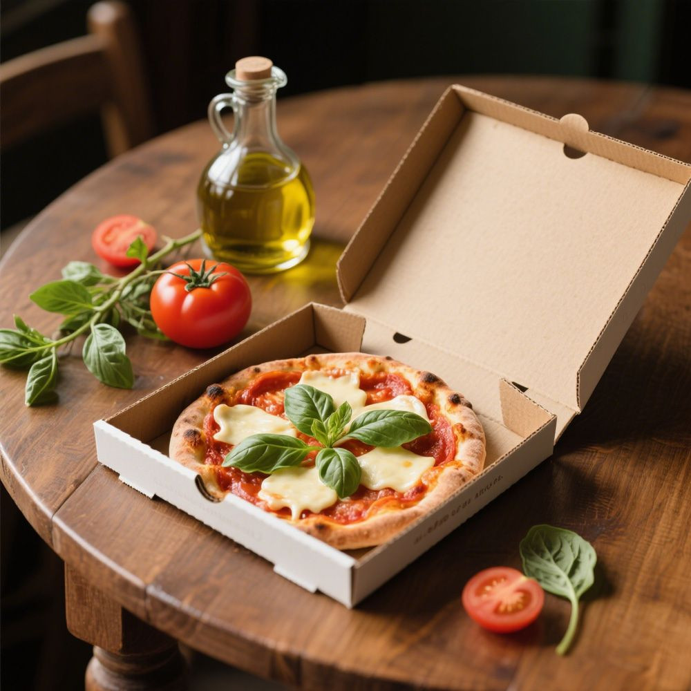 Buy Rectangle Pizza Box – Custom White Takeout Packaging from Good ...