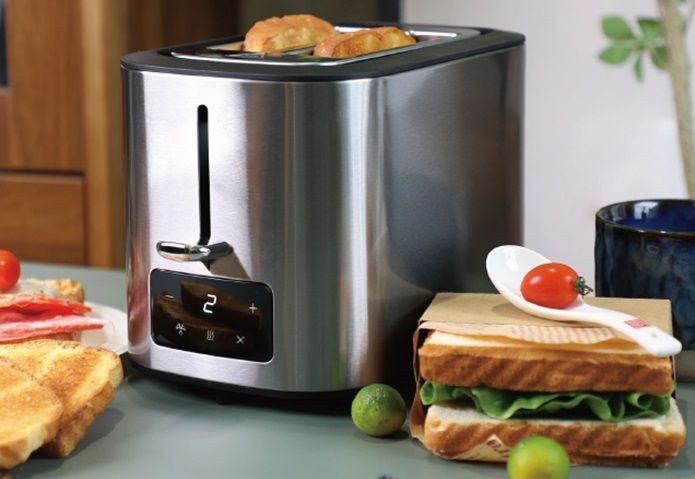 Buy 2 Slice Toaster Bread Toaster With Touch Panel Kitchen Appliances ...