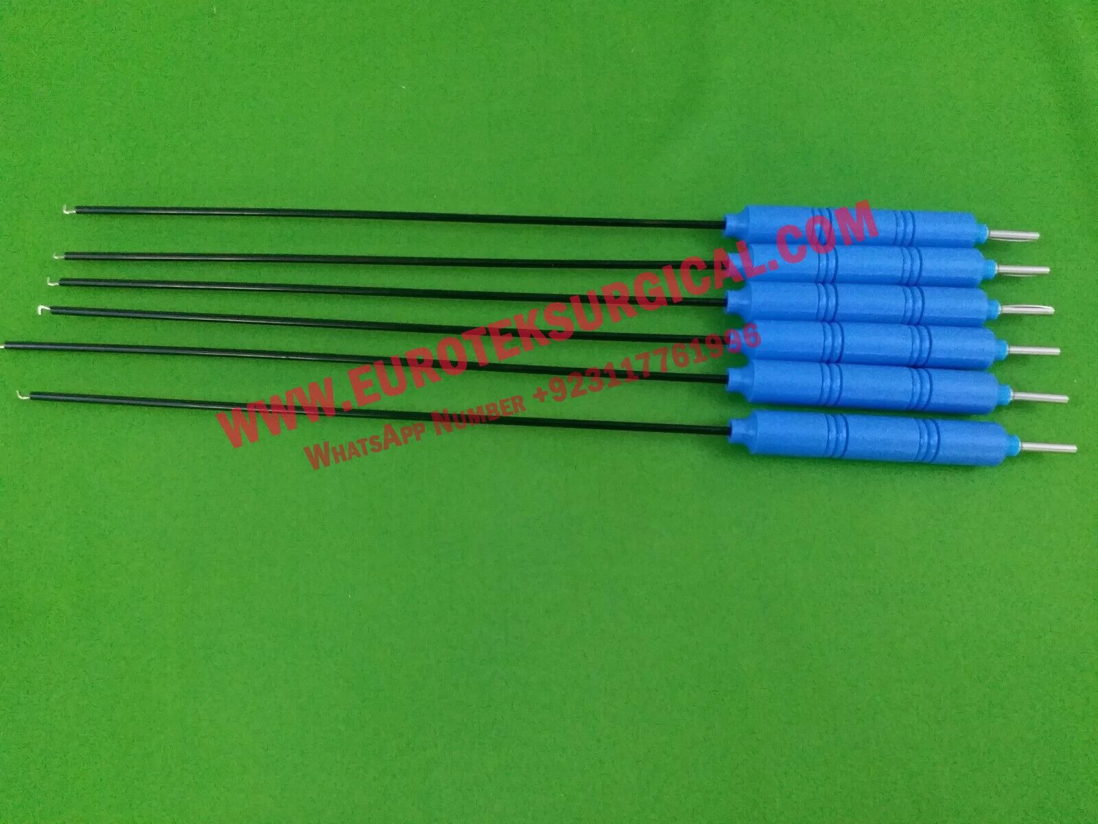 Buy 6pc Laparoscopic L-hook 3mmx330mm Endoscopy Laparoscopy Surgical ...