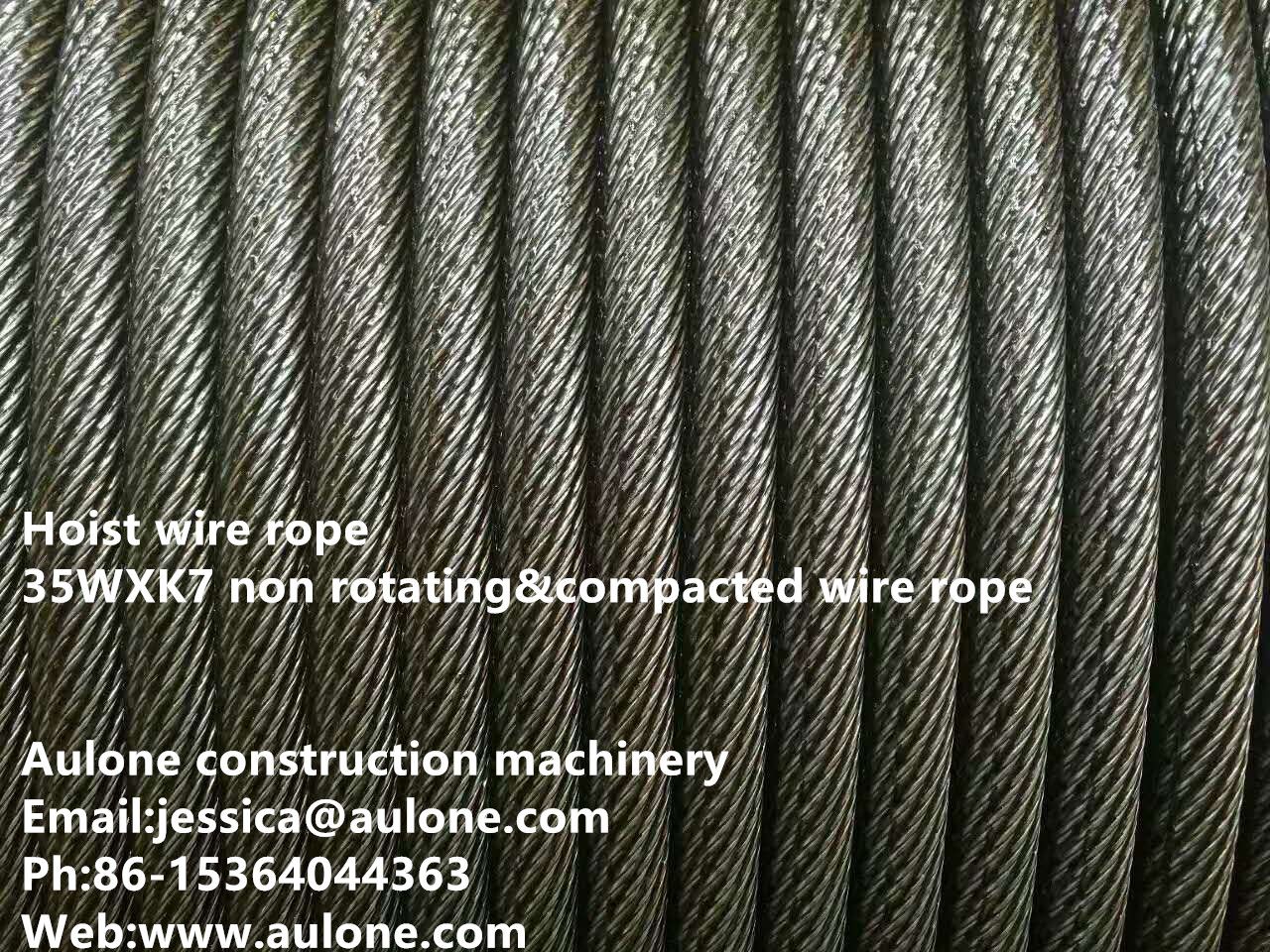 Buy 35wx7 Non-rotating Wire Rope from Changsha Aulone Construction ...