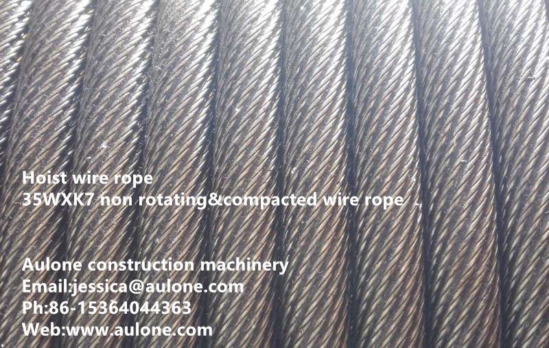 Buy 35wx7 Non-rotating Wire Rope from Changsha Aulone Construction ...
