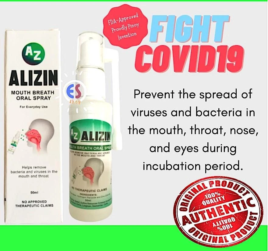 Buy Alizin Oral Spray from Skin de Ceragen (SdC) Limited, South Korea ...