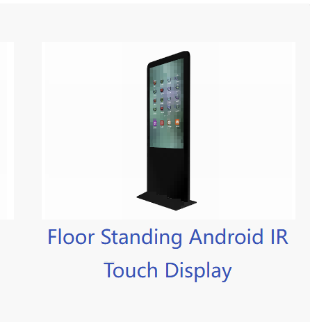 Buy Floor Standing Android Ir Touch Display from Shanghai VesTouch ...