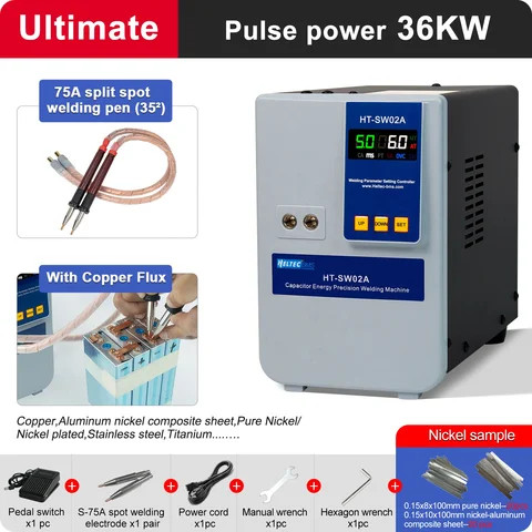 Buy 12-46kw Capacitor Storage Diy Spot Welder Portable Spot Welding For ...