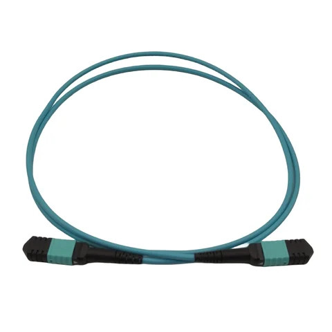 Buy 12 Cores Om3 50/125 Multimode Fiber Optical Patch Cord Mpo Fiber ...