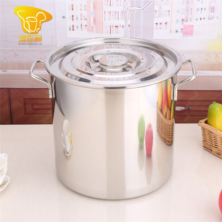 Buy 1.2mm Thickness 400l Stainless Steel Large Commercial Cooking Pots ...