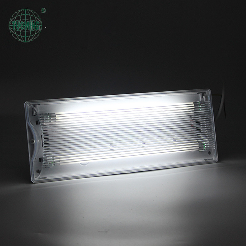 Buy 1*8w Led T5 Tube Ip65 Non Maintained Exit Sign Hanging Bulkhead Led ...