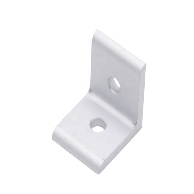 Buy 2020 Aluminum Alu 6063 Silver Oxidation L Shape Slotted Angle L ...