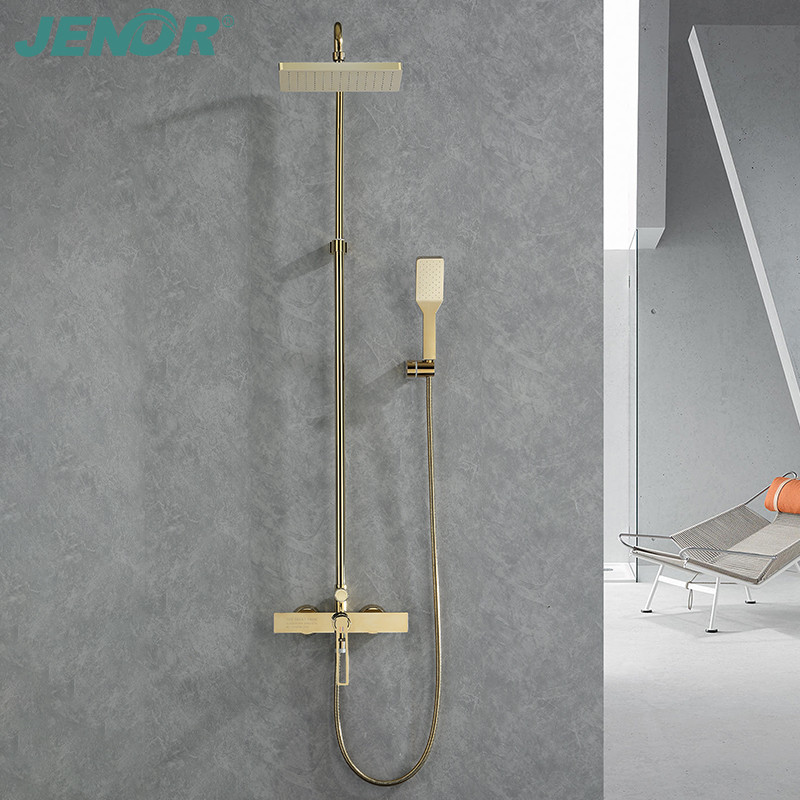 Buy 2021 Watermark European Brass Shower Kit Bathroom Massage Brushed ...