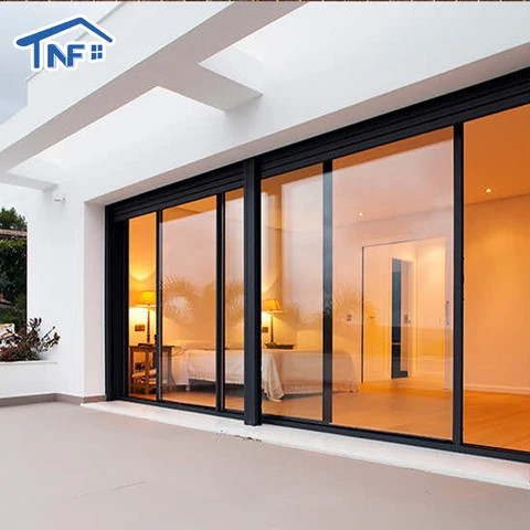 Buy 2024 Nf Latest Design Wind Proof Sound Insulation Sliding Glass ...
