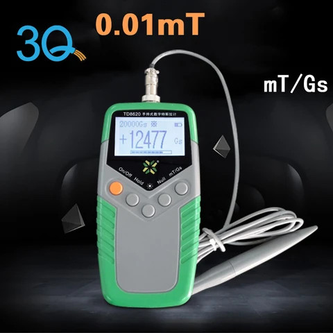 Buy 3q Lab Magnet Gauss Meter 5170 Gauss Tesla Meter Manual from ...