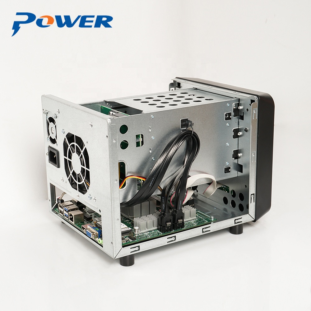 Buy 4 Bays Microatx Mini Itx Nas Server With Motherboard Memory And ...