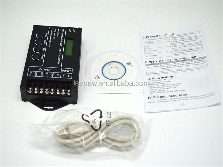 Buy 5 Channels Dc12/24v Programmable Led Time Controller Tc420 ... Buy 5 Channels Dc12/24v Programmable Led Time Controller Tc420 ...