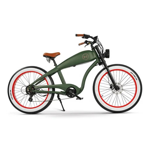 Buy 52v Cafe Racer Electric Bike Fat Tire, Electric Vintage Bike ,retro ...