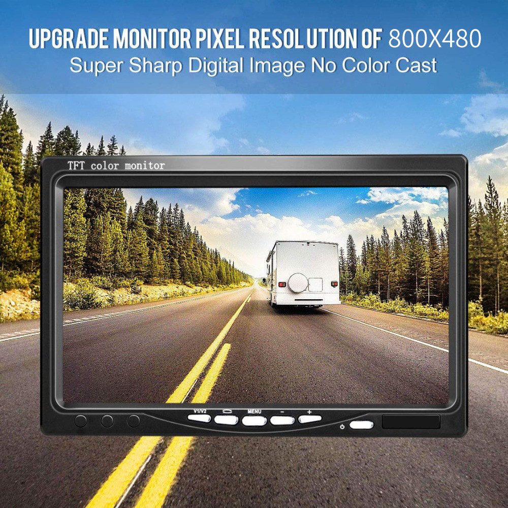 Buy 7 Inch Desktop Car Reverse Backup Rearview Digital Standalone Lcd ...