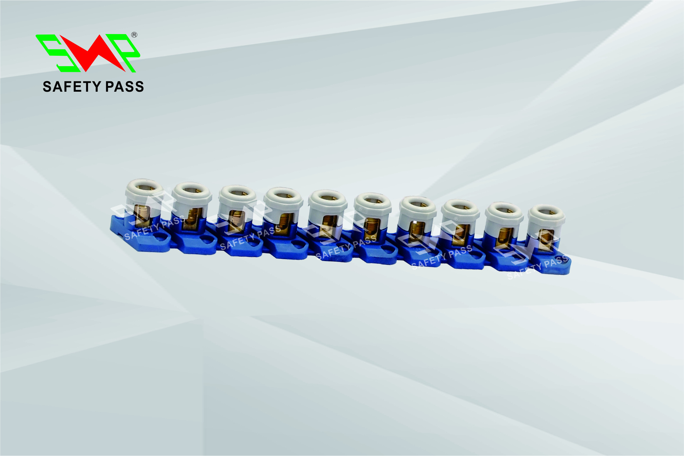 Buy 8 Poles And 10 Poles Unipolar Terminal Blocks Pa66 from Zhejiang ...