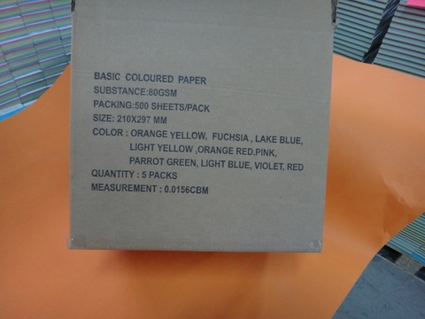 Buy A4 Colour Offset Printing Paper 70g 80g from Henan Jingcheng Paper ...