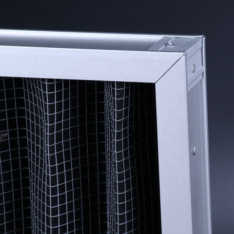 Buy Air Pre Carbon Filter Housing Metal Mesh Pleated Filter Fabric Pre ...