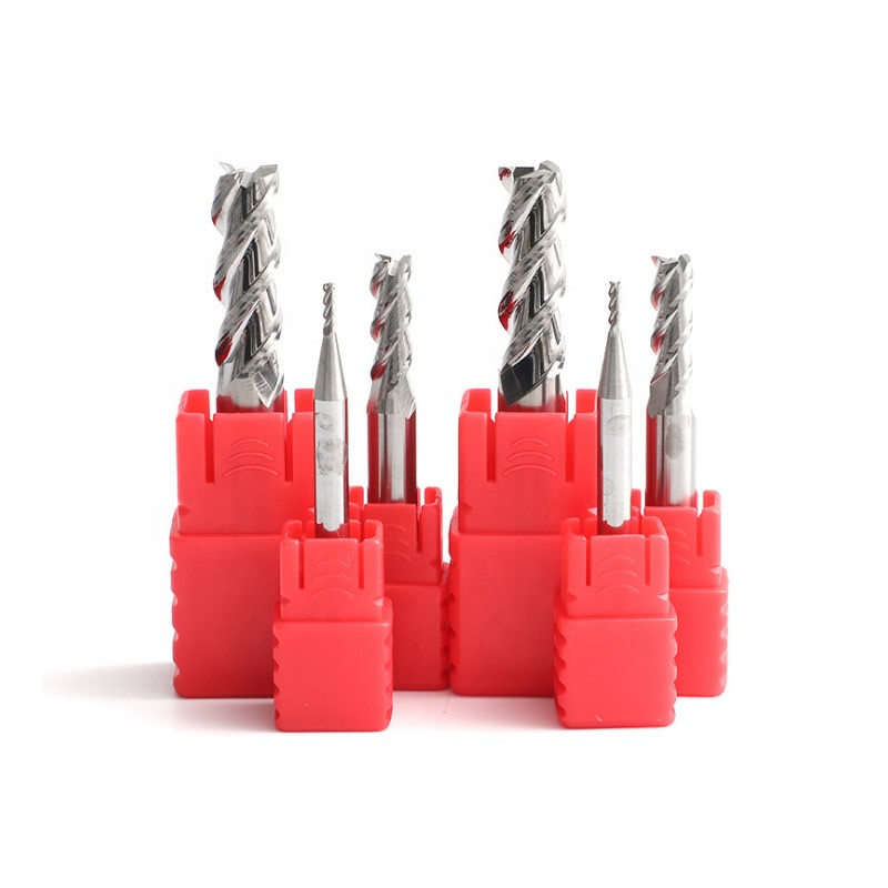 Buy Altisin Coating Hrc 65 Degree Tungsten Steel 4 Flute Square End ...