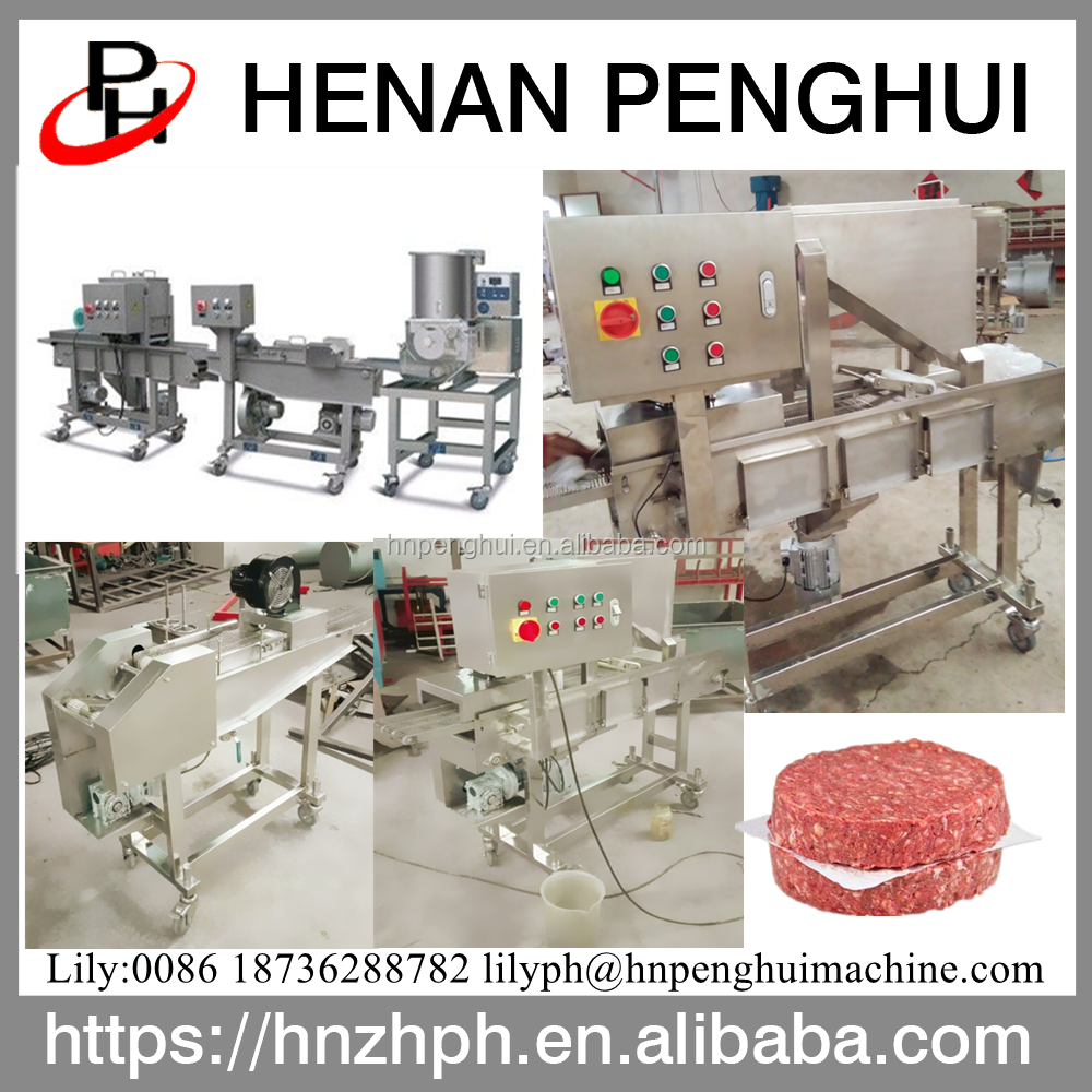 Buy Automatic Cutlet Maker Meat Press Machine Patty Forming Machine ...