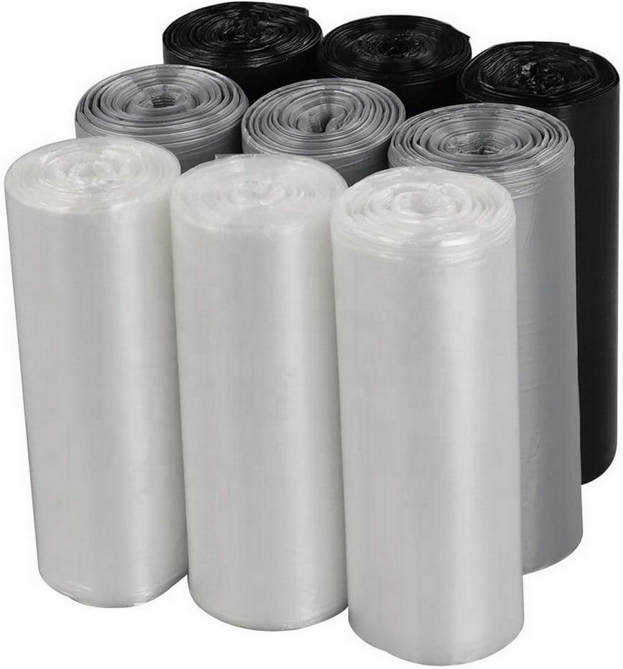 Buy Black Polythene Garbage Packaging Trash Bag For Dustbin from ...