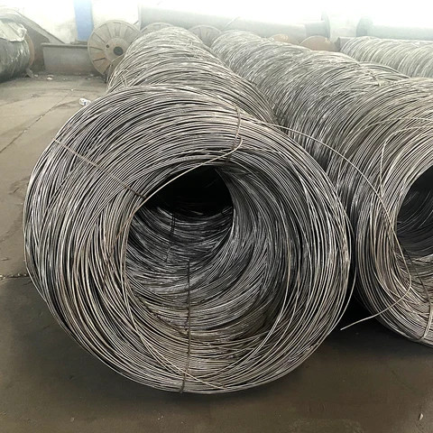 Buy Carbon Steel Wire Rod Sae 1070 Thickness 8mm In Coil Rope Q235b Tafa 38t Scrap Material ...
