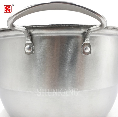 Buy Cheap Stainless Steel Cooking Pot Set Soup & Stock Pots With Glass ...