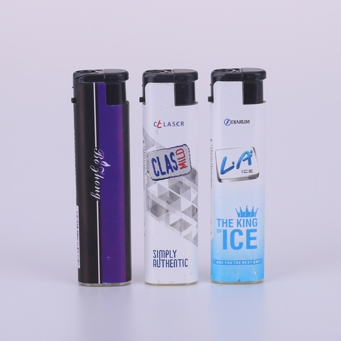 Buy Classic Slim Non-flame Fire Adjustable Lighter For Cooking And ...