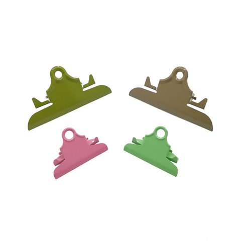 Buy Colourful Jumbo Binder Clip Butterfly Clip Metal File Clip For File ...