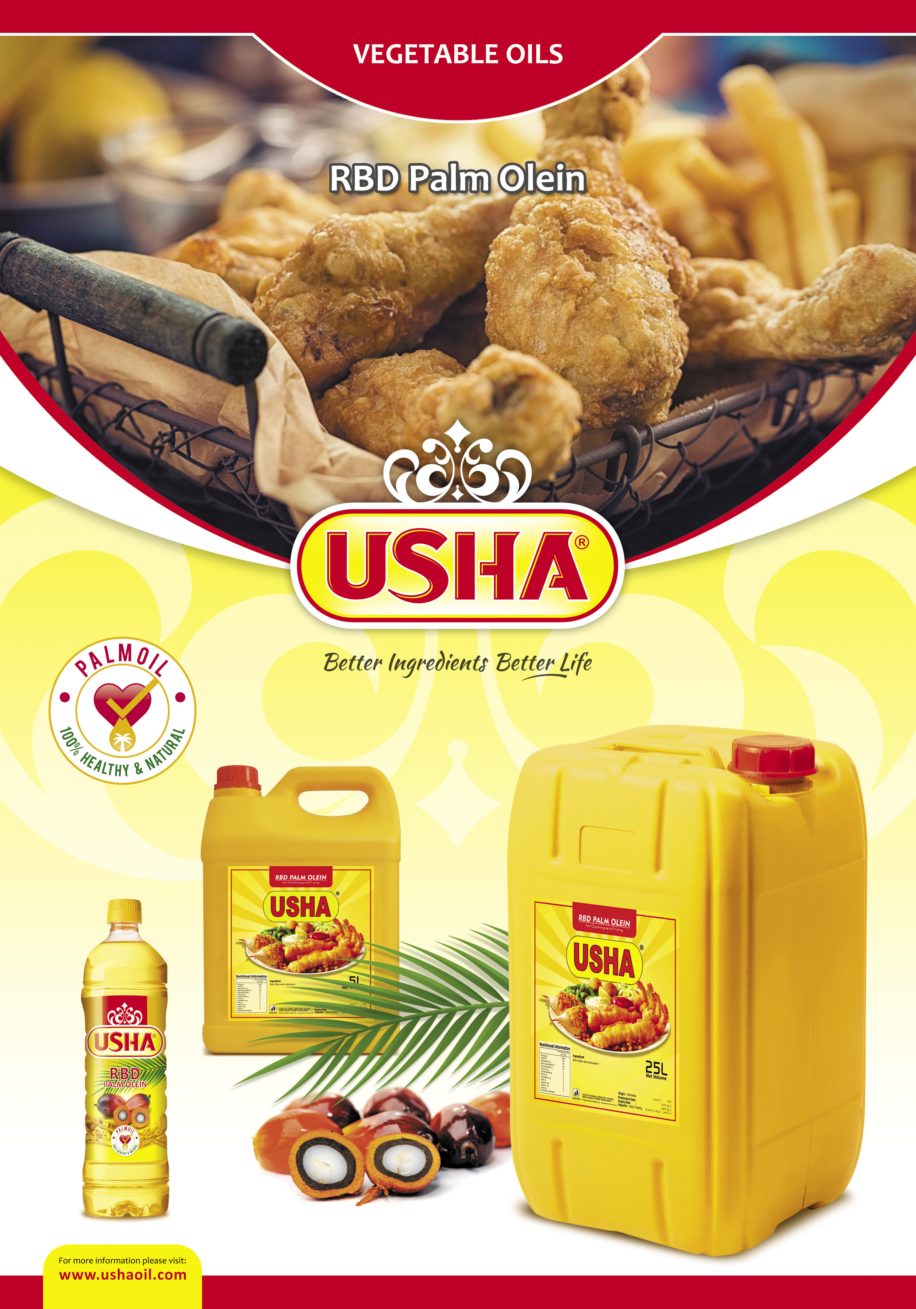 Buy Cooking Palm Oil from USHA FOOD TRADING L.L.C, United Arab Emirates ...