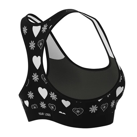 Buy Custom Bralette Print Pattern Best Seller Flower Pattern Cartoon ...