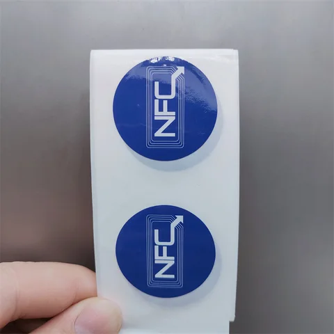 Buy Custom Printing Dia 30mm Nfc Anti Tear Strong Adhesive Managet Nfc ...