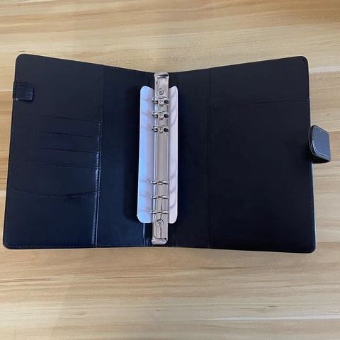 Buy Custom Pu Leather Budget Binder Office Supplies With Buckle ...