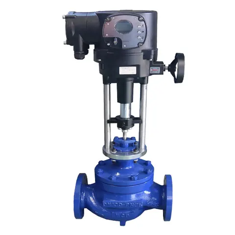 Buy Electric Actuator 4-20ma Straight Stroke Control Valve Modbus Dc24v ...
