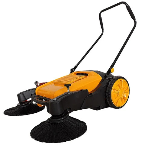 Buy Electric Walk Behind Garden Road Floor Sweeper Hand Push Floor ...