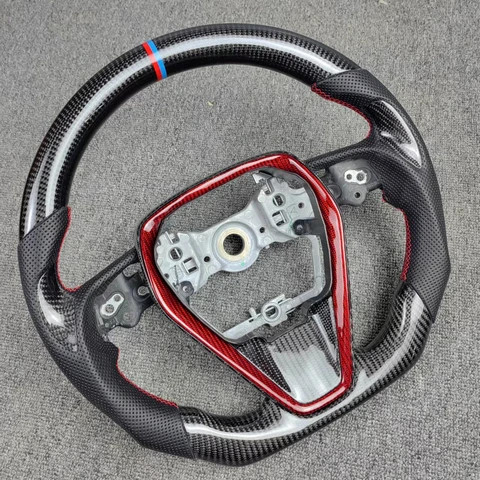 Buy For Custom Racing Carbon Fiber Steering Wheel For Toyota Camry ...
