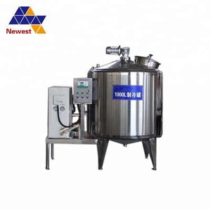 Buy Fresh Milk System Refrigerated Dairy Milk Cooling Tank Milk Storage ...