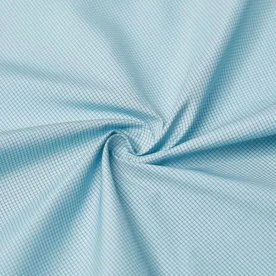 Buy Garments Fabric Manufacturer Polyester Graphene Plaid Fabric ...