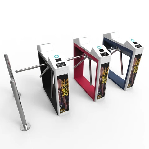 Buy Gym Turnstile Gate Fitness Center Pedestrian Barrier Advertisement ...
