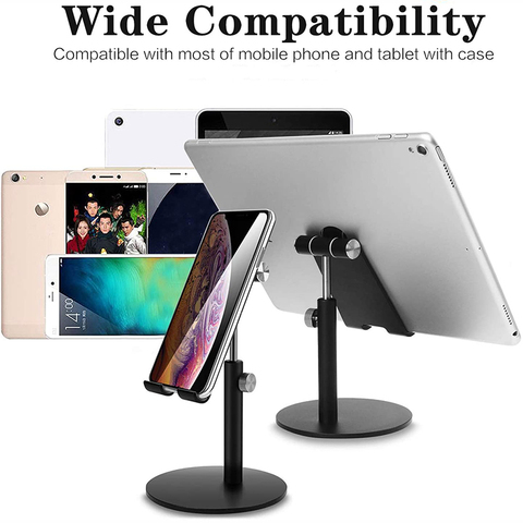 Buy Height Adjustable Table Phone Stand Folding Desktop Phone Stand ...