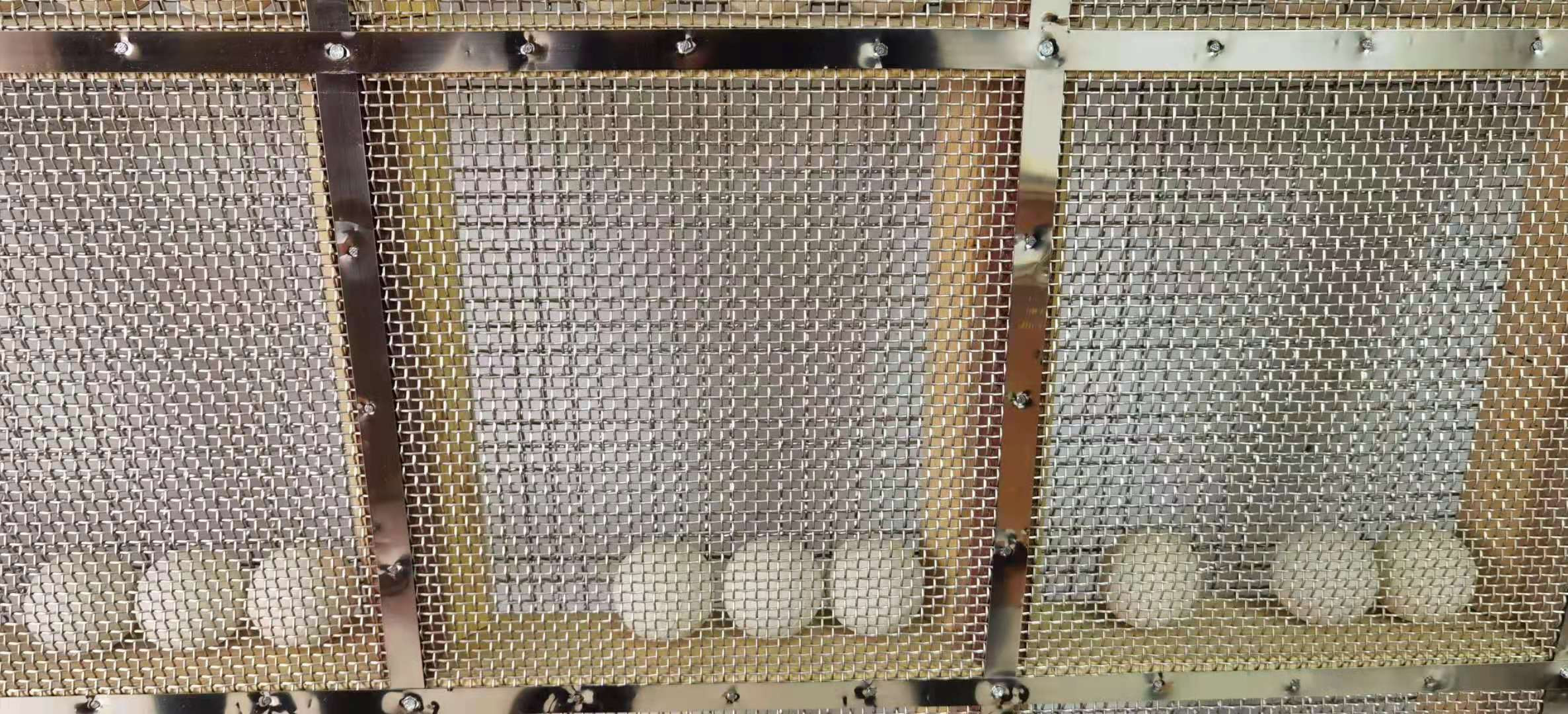Buy High Quality Screen Frame Mesh Net Square Woven Wire Mesh Crimped ...