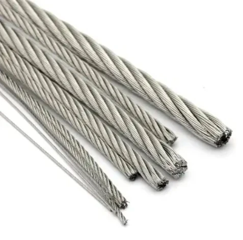Buy High Tensile And Quality Galvanized Steel Wire 10mm 1x19 Galvanized ...