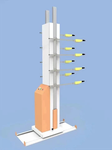 Buy Intelligent Electrostatic Automatic Powder Coating Gun Mover ...